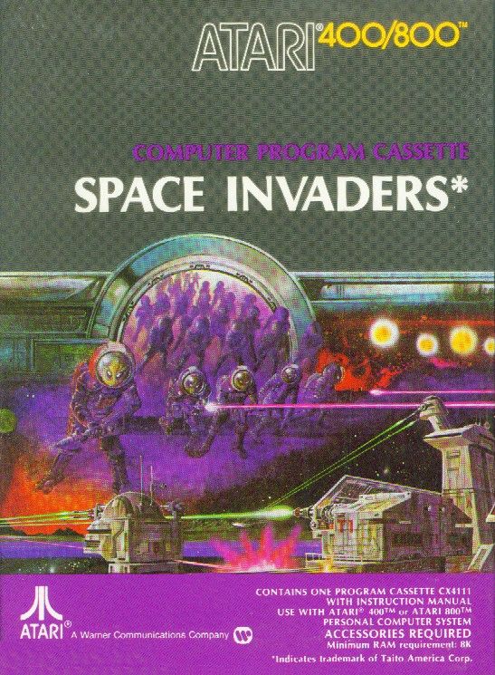 Space Invaders (video game, Atari 8-bit, 1980) reviews & ratings ...