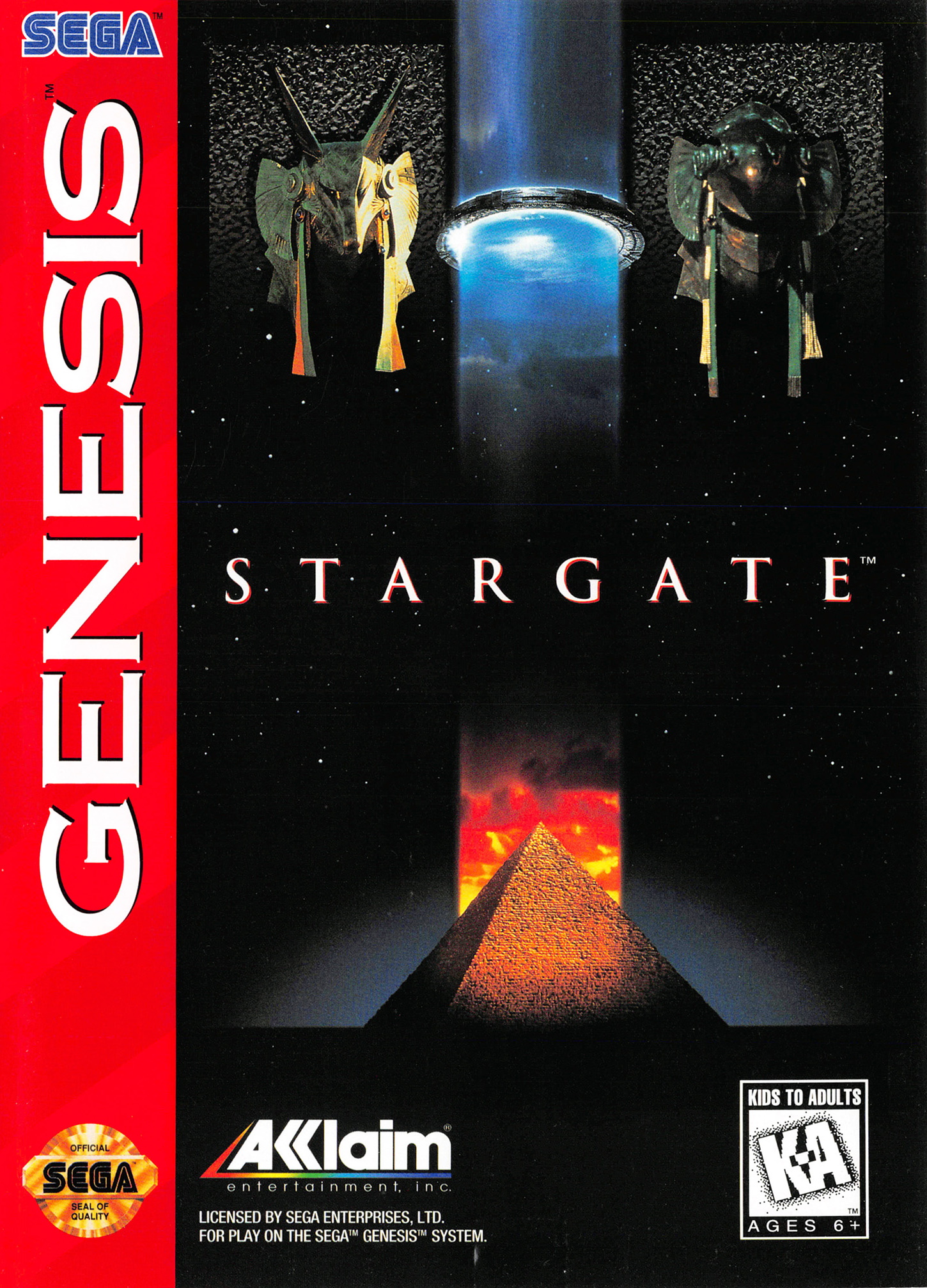 Stargate (video game, Mega Drive/Genesis, 1994) reviews & ratings - Glitchwave video games database