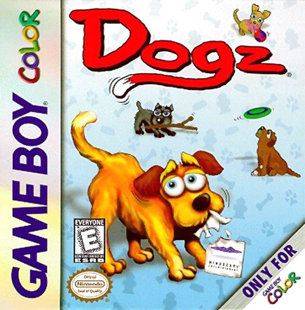 Dogz & Catz [GBC] (video game, virtual pet, cats, dogs, pixel art ...