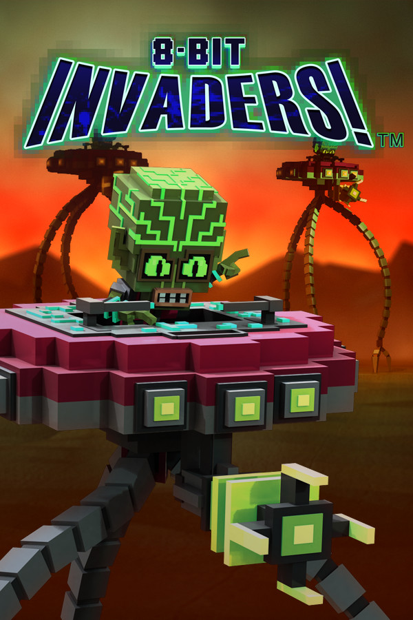 8-Bit Invaders! (video game, real-time strategy, science fiction, alien ...