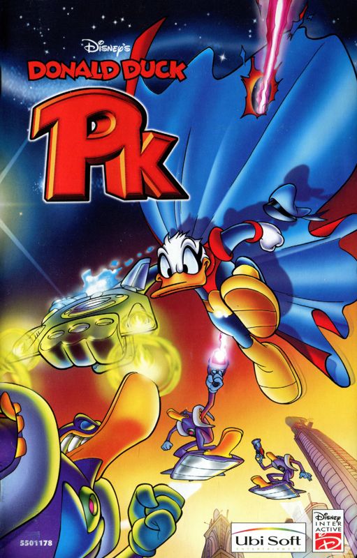 Disney's Donald Duck PK (video game, science fiction, superhero, action ...