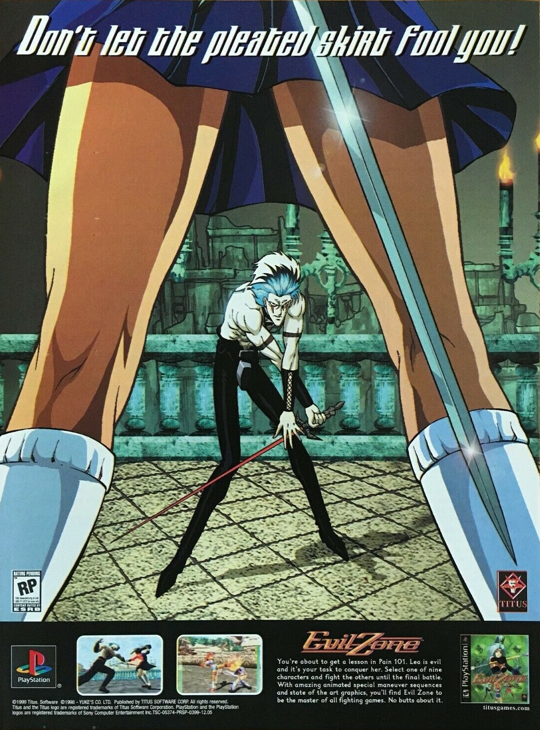 Evil Zone (video game, fantasy, 3D fighting, low poly, real-time, voice ...