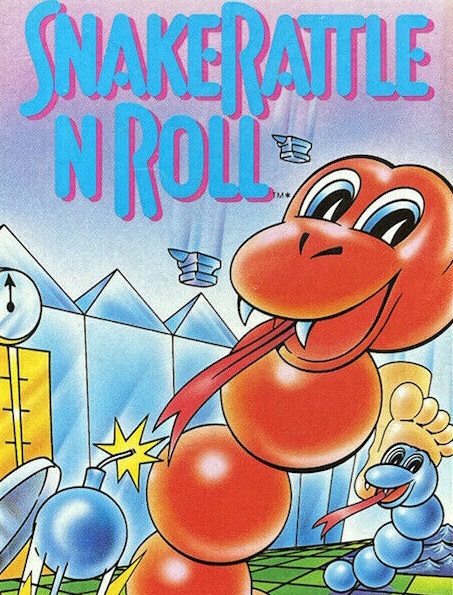 Snake Rattle 'n' Roll (video game, isometric platformer, fantasy ...