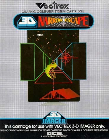 3D Narrow Escape (video game, Vectrex, 1984) reviews & ratings ...