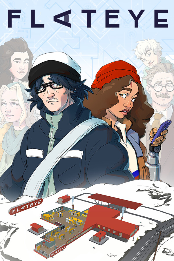 Flat Eye (video game, construction and management simulation, visual ...