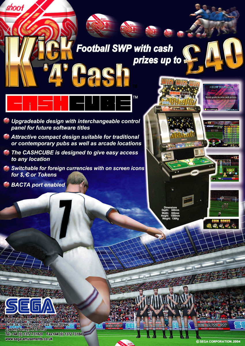 Kick '4' Cash (video game, association football) reviews & ratings ...