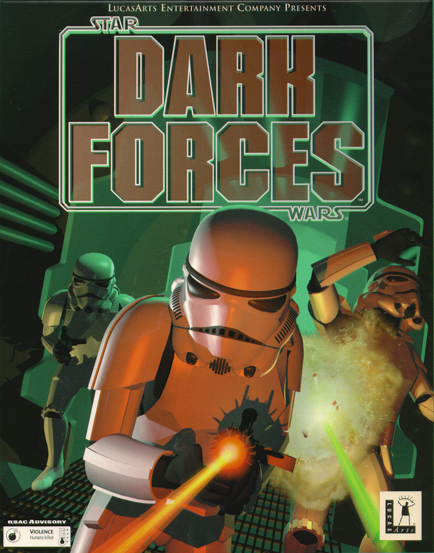 Star Wars: Dark Forces (video game, retro FPS, space opera, science ...
