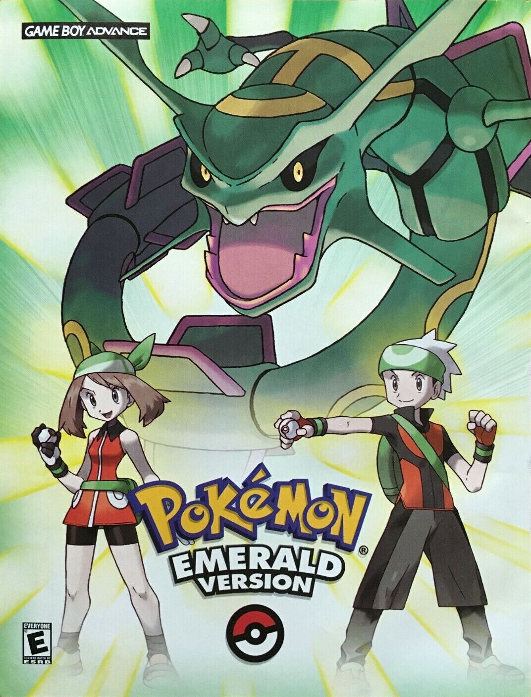 Pokémon Emerald Version (video game, monster-collecting, turn-based RPG ...
