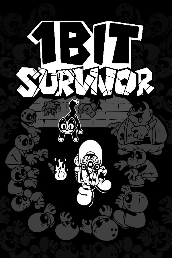 1 Bit Survivor (video game, survival horror, traditional roguelike, 1 ...