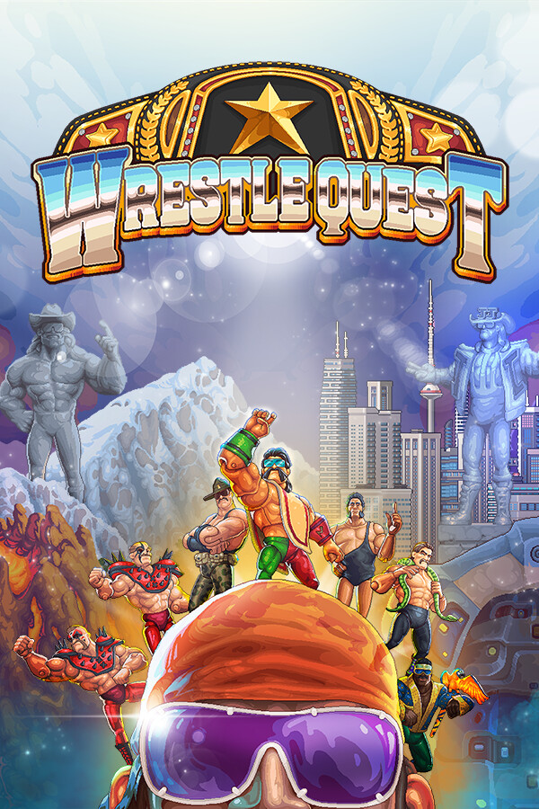 WrestleQuest (video game, turn-based RPG, pro wrestling, fantasy, 3/4 ...