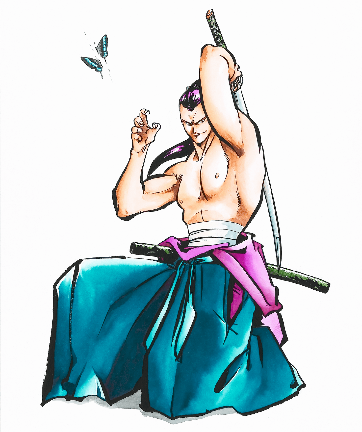 Genjuro (character) - Glitchwave video games database