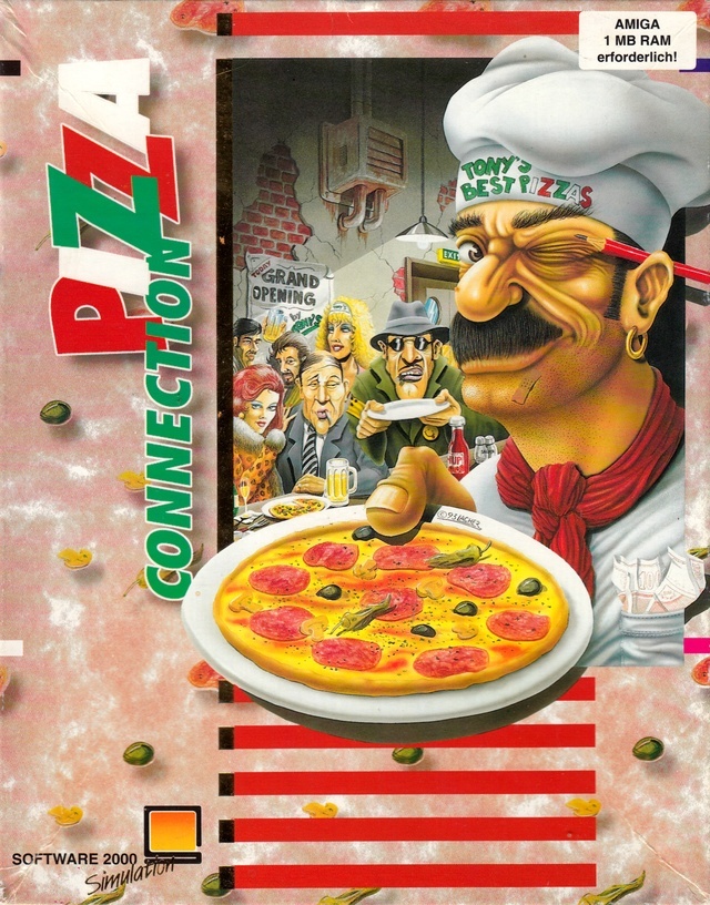 Pizza Connection (video game, comedy, business simulation, restaurant ...