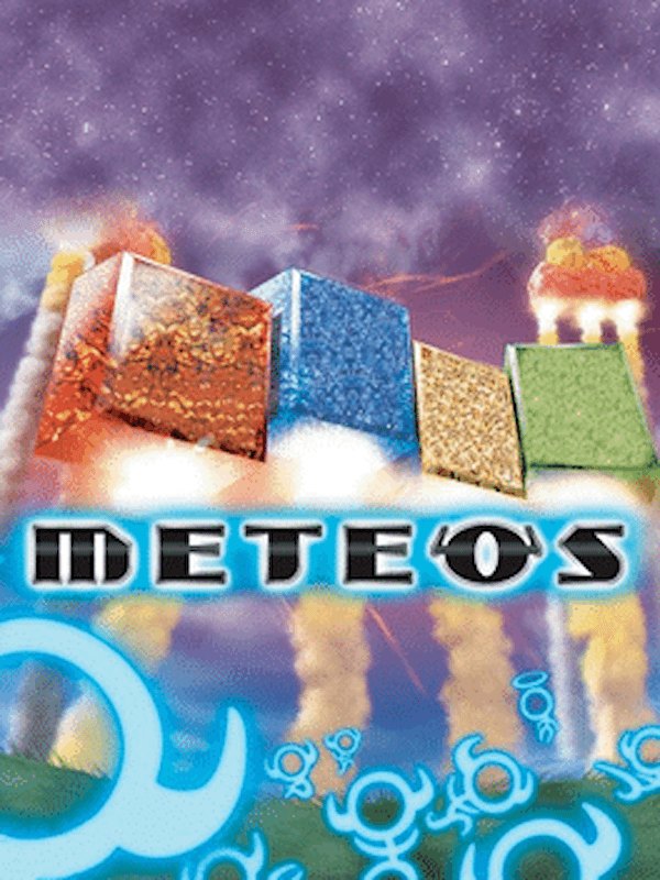 Meteos (video game, falling block puzzle, space, alien, match-three ...