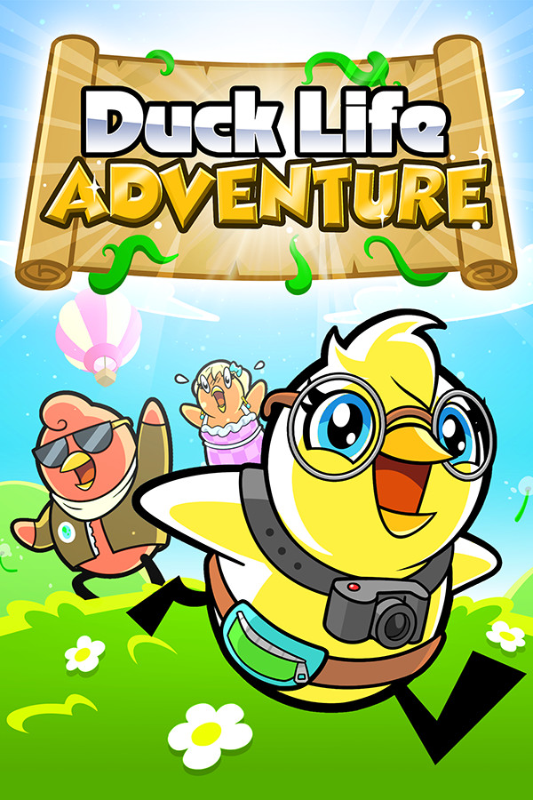 Duck Life Adventure (video game, action, RPG, top-down, side view ...