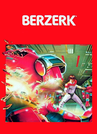 Berzerk (video game, multidirectional shooter, maze, robot, arcade ...