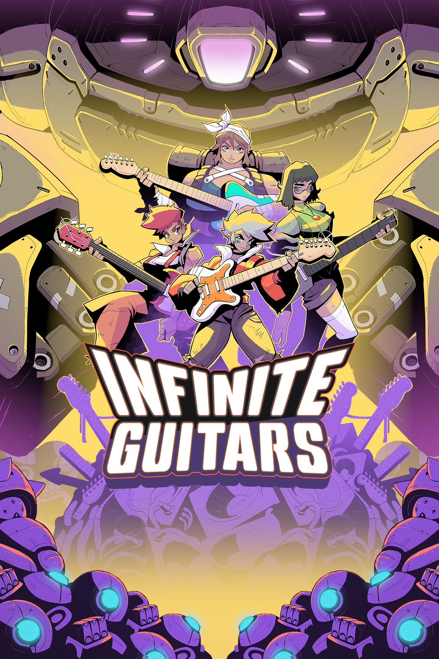 Infinite Guitars (video game, RPG, music, rhythm, mecha) reviews ...
