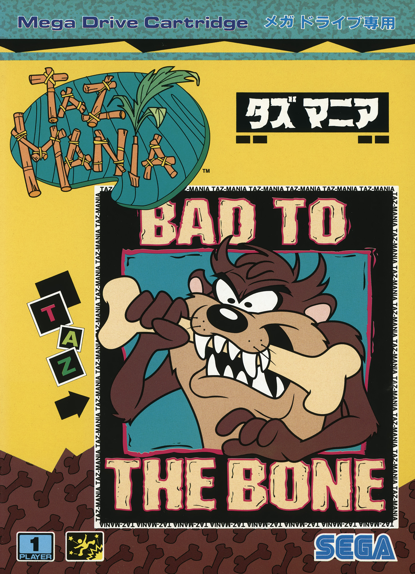 Taz-Mania (video game, Mega Drive/Genesis, 1992) reviews & ratings ...
