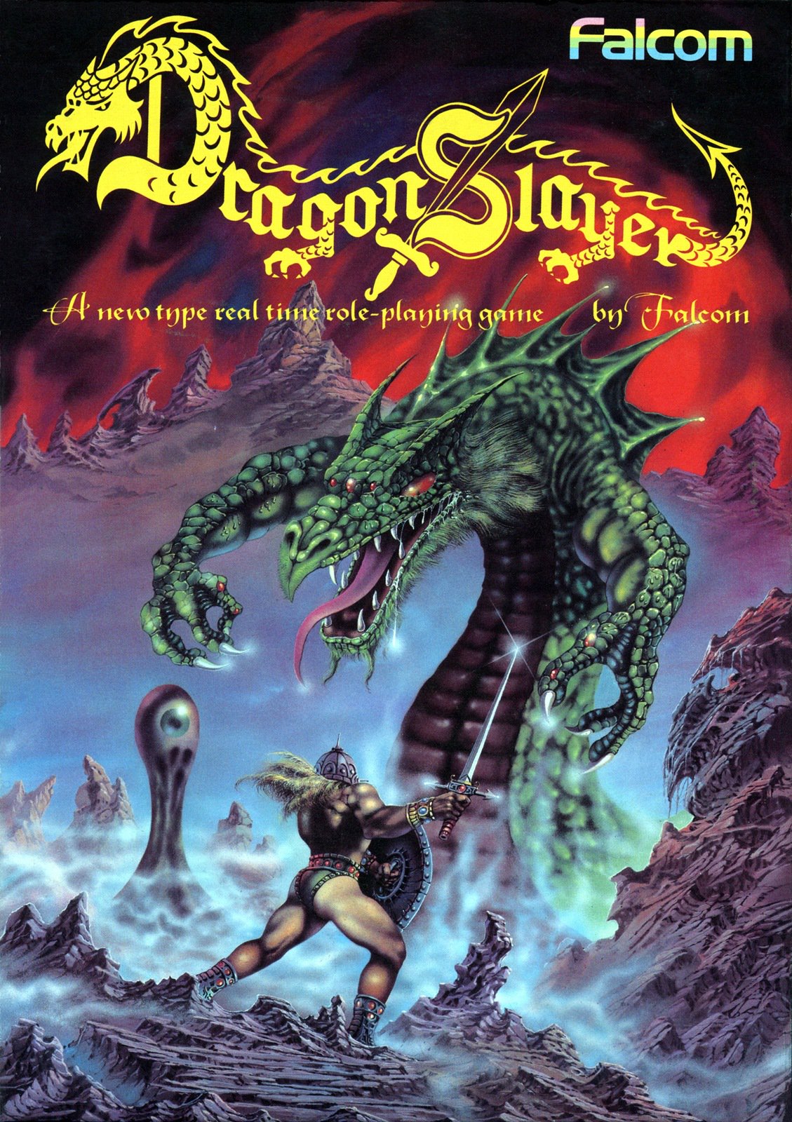 Dragon Slayer (video game, action RPG, high fantasy, JRPG, top-down ...