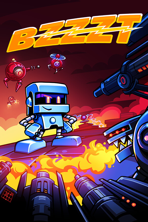 Bzzzt (video game, 2D platformer, robot, precision platformer) reviews ...