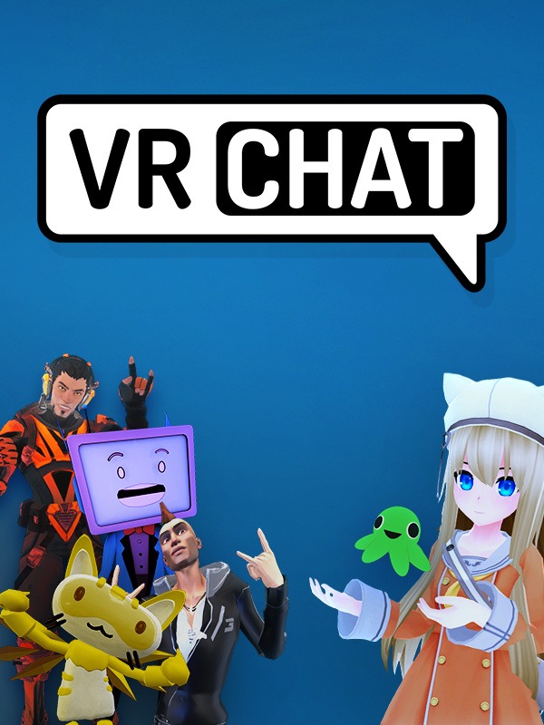 VRChat (video game, virtual reality, MMOSG, user generated content ...
