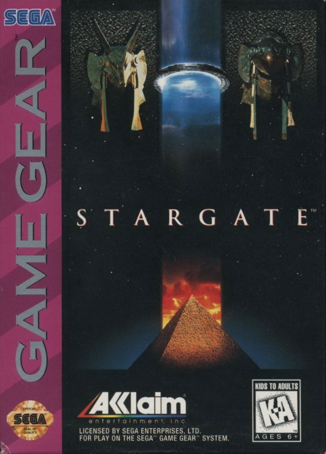Stargate (video game, Game Gear, 1994) reviews & ratings - Glitchwave ...