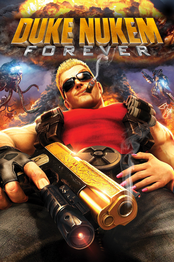Duke Nukem Forever (video game, first-person shooter, alien, black ...