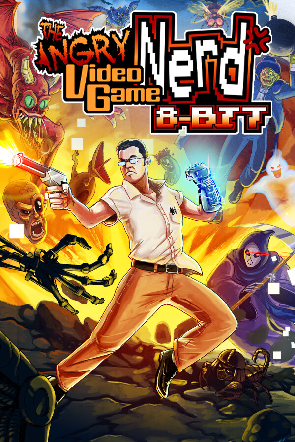 Angry Video Game Nerd 8-bit (video game, 2D platformer, parody) reviews ...