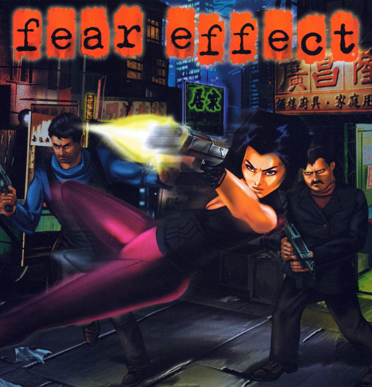 Fear Effect (video game, third-person shooter, cyberpunk, action ...
