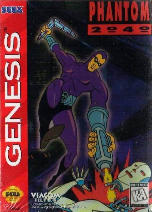 Phantom 2040 (video game, Mega Drive/Genesis, 1995) reviews & ratings ...
