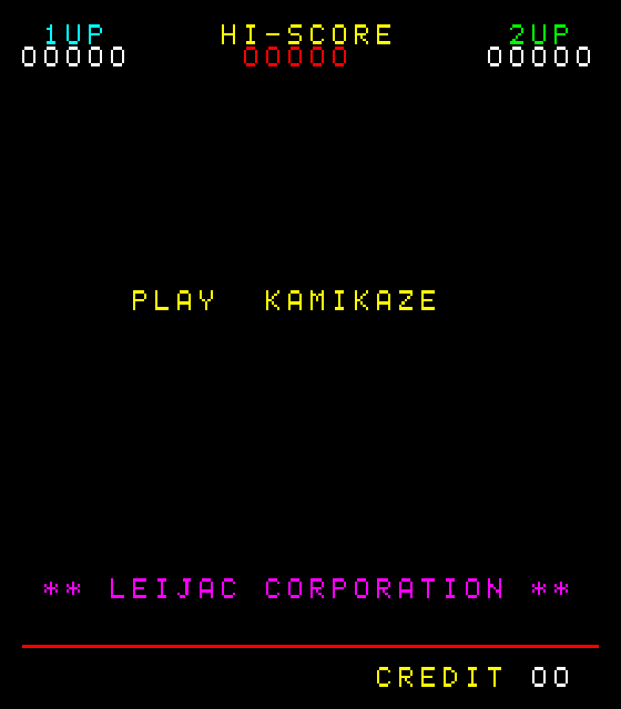Kamikaze (video game, Arcade, 1980) reviews & ratings - Glitchwave ...