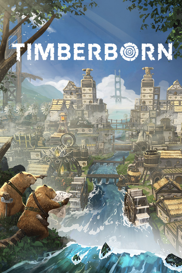 Timberborn (video game, colony sim, survival city-building, post ...