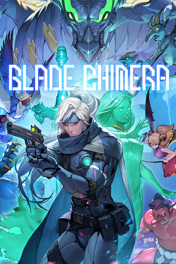 Blade Chimera (video game, pixel art, boss fight, science fiction, side ...
