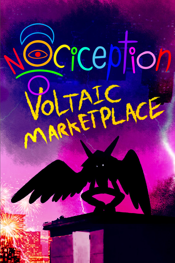 Nociception 1 ~ Voltaic Marketplace (video game, bullet hell, fantasy ...