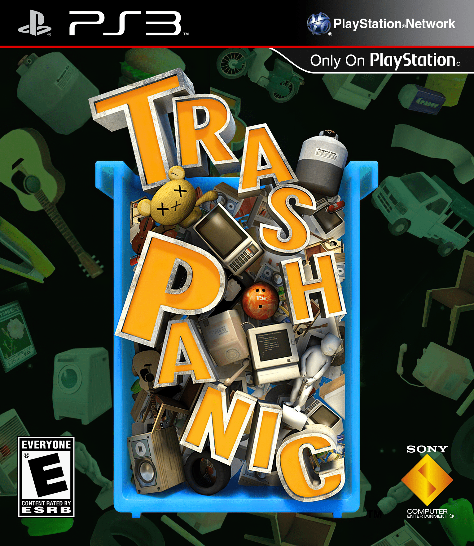 Trash Panic (video game, physics puzzle, falling block puzzle, low fantasy, destruction, side ...