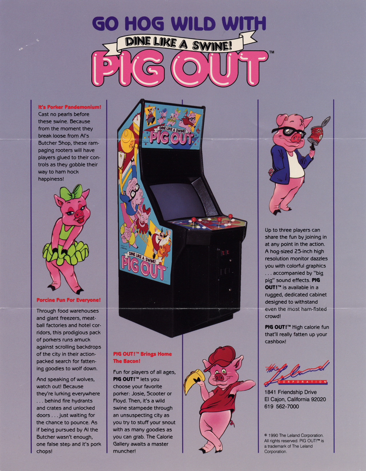 Pig Out: Dine Like A Swine (video game, 2D platformer, single-screen ...