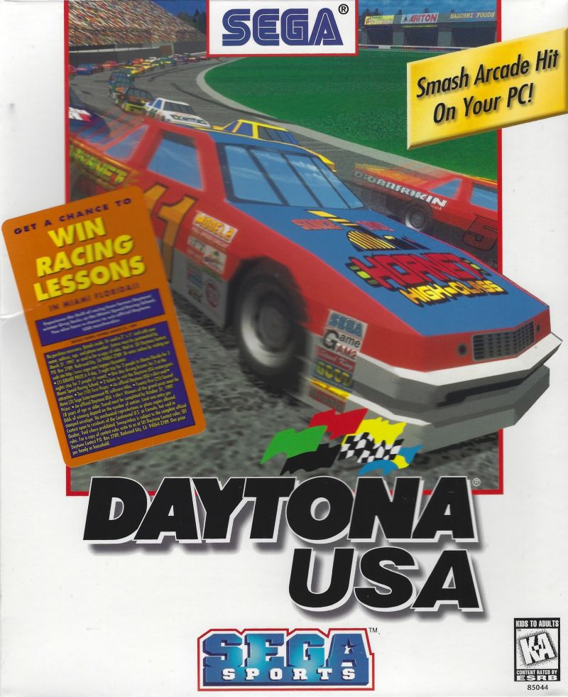 Daytona USA (video game, Windows, 1996) reviews & ratings - Glitchwave ...