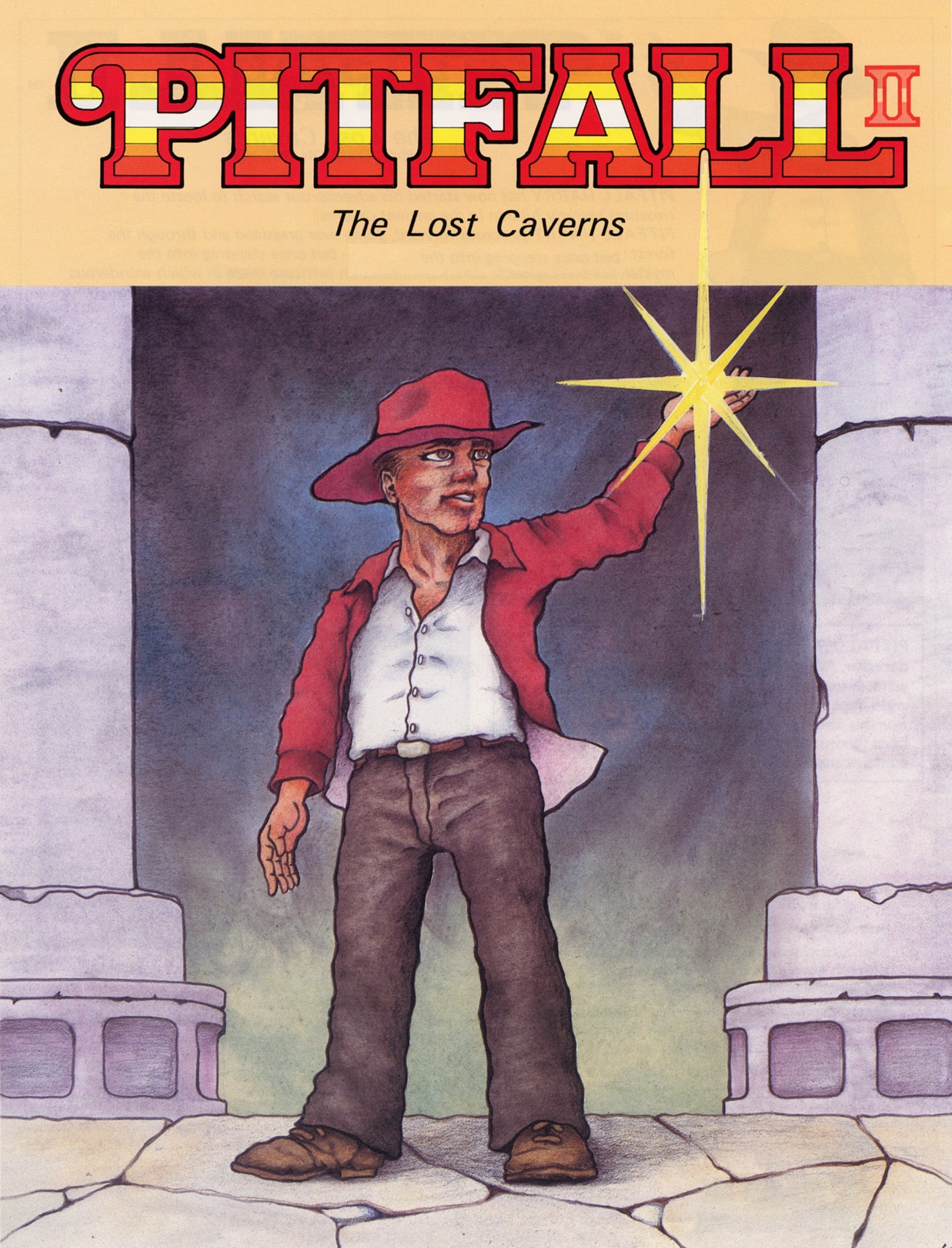 Pitfall II: The Lost Caverns [Arcade/SG-1000] (video game, 2D ...