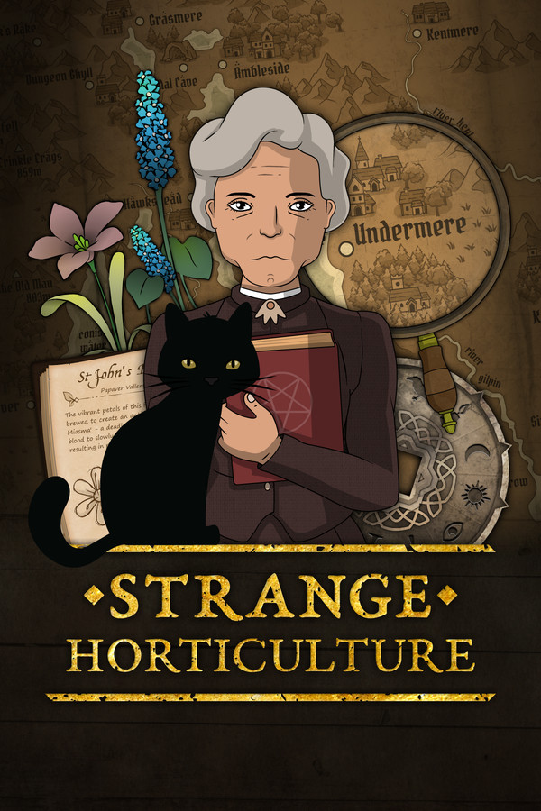 Strange Horticulture (video game, mystery, logic puzzle, multiple ...