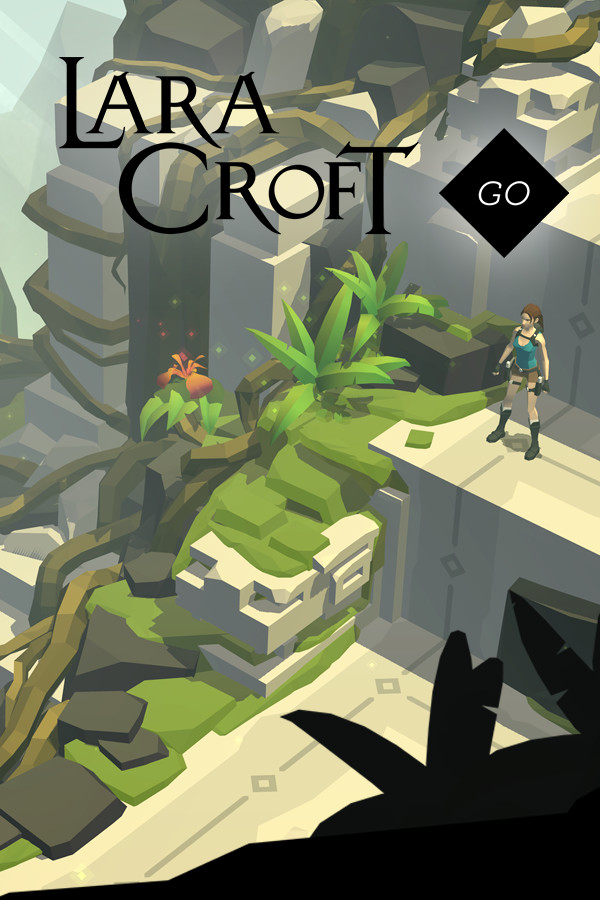 Lara Croft GO (video game, logic puzzle, turn-based tactics, board game ...