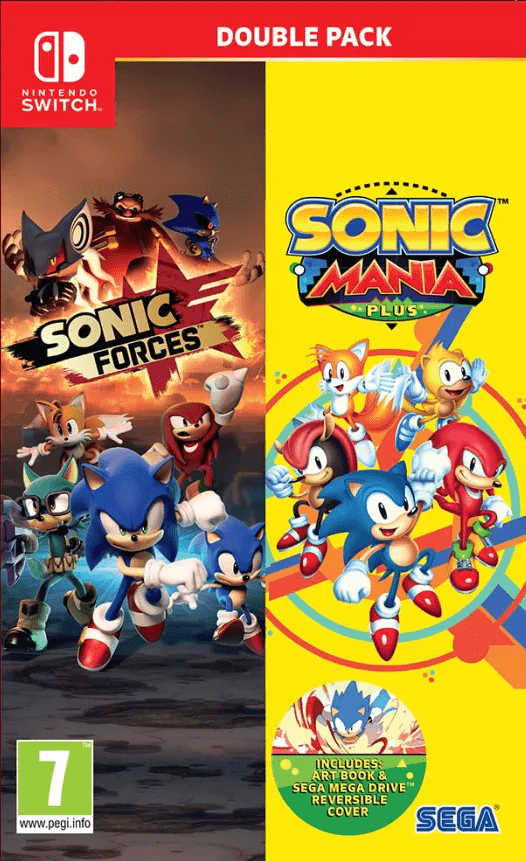 Sonic Forces and Sonic Mania Plus Double Pack (video game, 2D ...