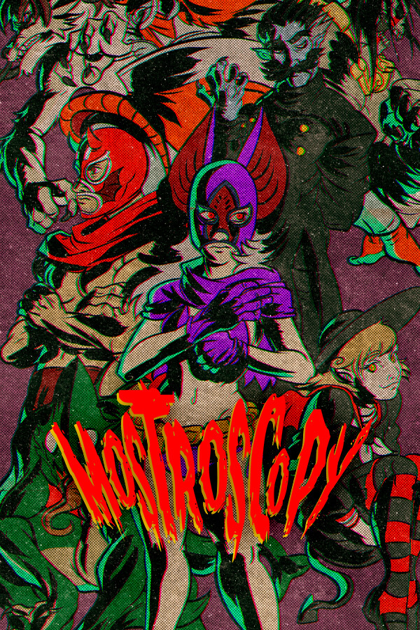 Mostroscopy (video game, dark fantasy, 2D fighting, cel shading ...