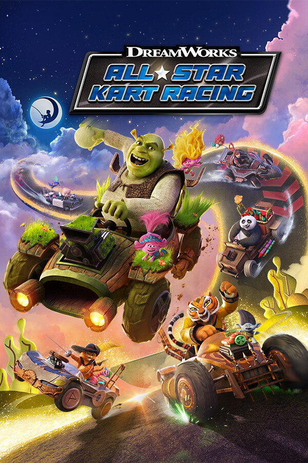 DreamWorks All-Star Kart Racing (video game, kart racer, licensed game ...
