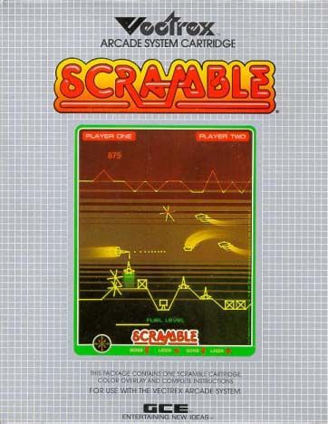 Scramble (video game, Vectrex, 1982) reviews & ratings - Glitchwave ...
