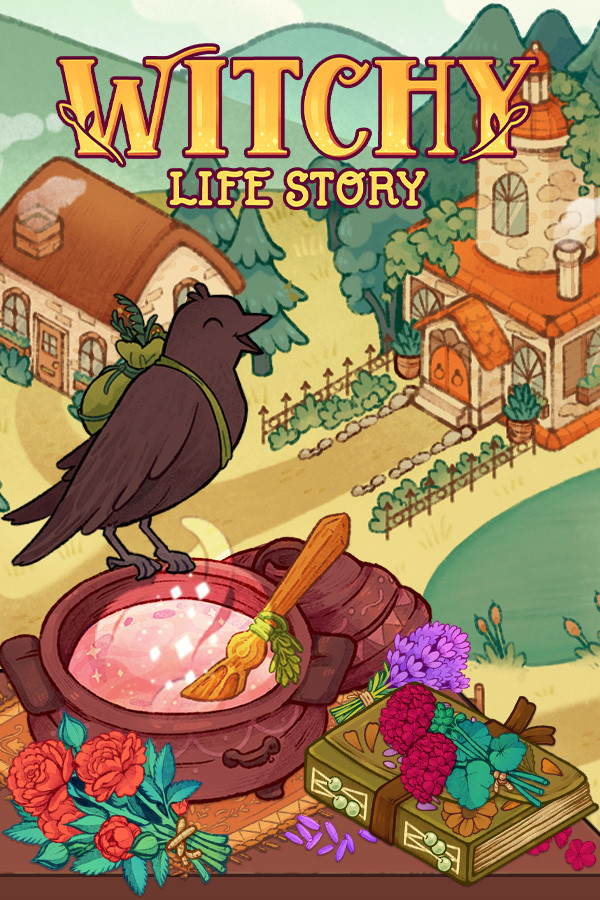 Witchy Life Story (video game, crafting, character customization, witch ...