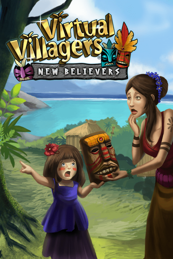 Virtual Villagers: New Believers (video game, survival, colony sim ...