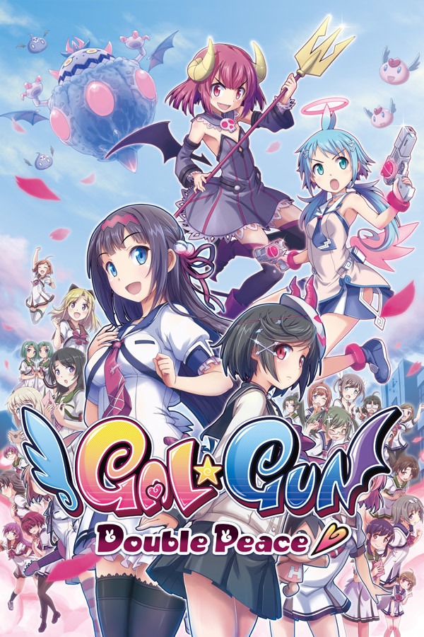 Gal*Gun: Double Peace (video game, rail shooter, light gun shooter ...