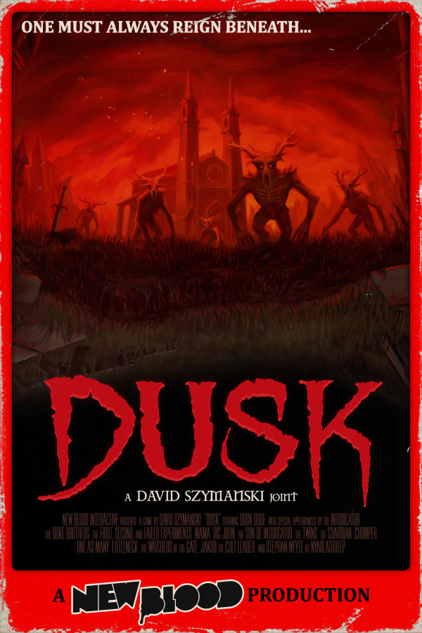 DUSK (video game, retro FPS, action horror, low poly, Lovecraftian ...