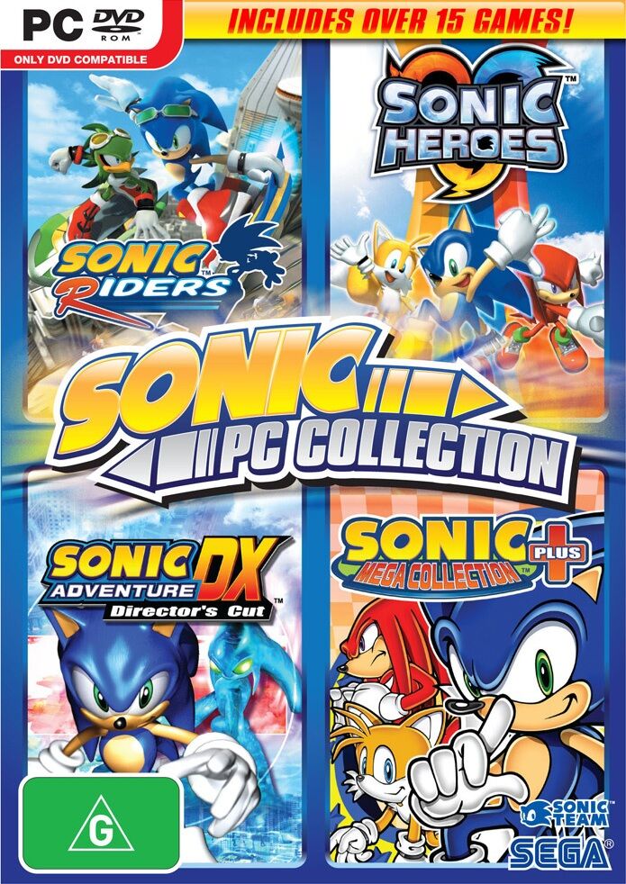 Sonic PC Collection (video game, Windows, 2009) reviews & ratings ...