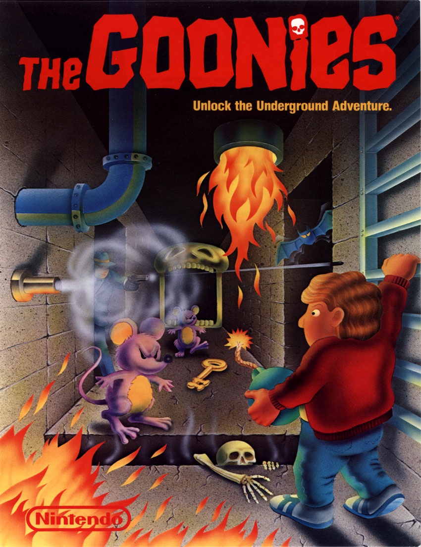 The Goonies (video game, 2D platformer, movie tie-in) reviews & ratings ...