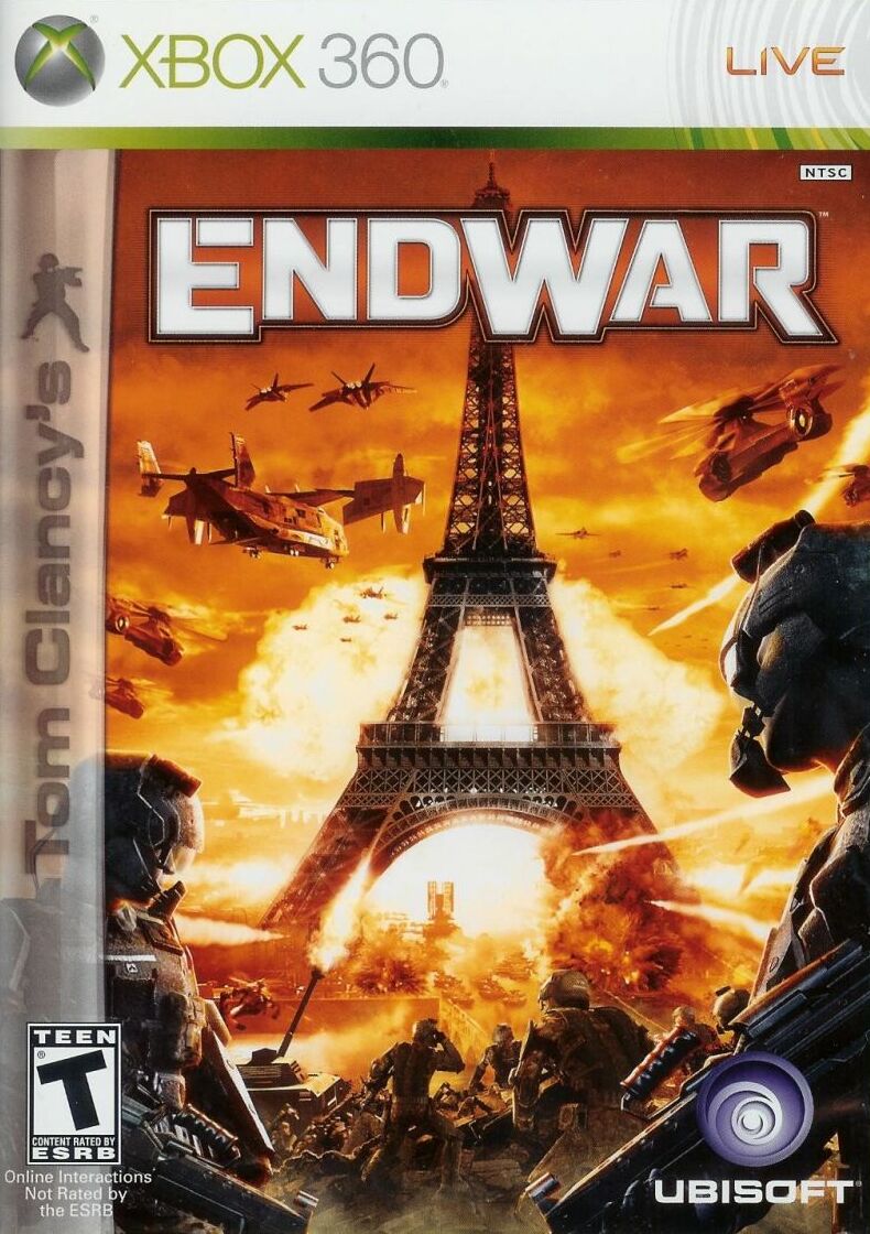 Tom Clancy's EndWar (video game, Xbox 360, 2008) reviews & ratings ...